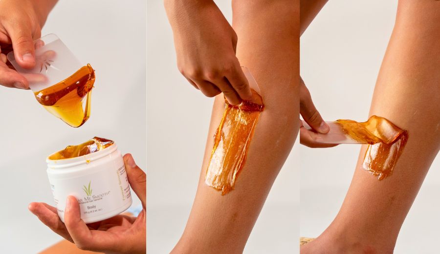 Waxing sugaring hair removal store