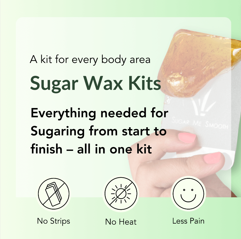 Sugar Wax Kit | Skin Safe Sugaring at Home | Sugar Me Smooth